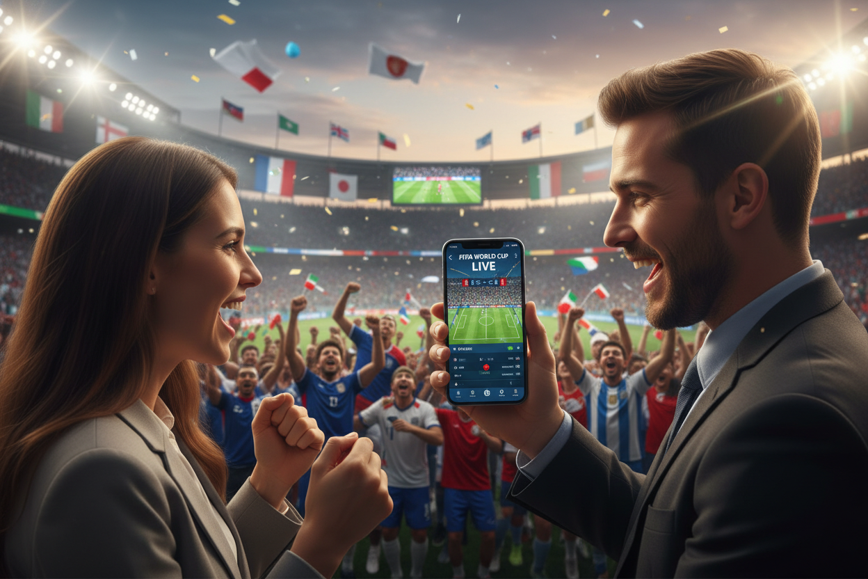 App para assistir copa do mundo ao vivo